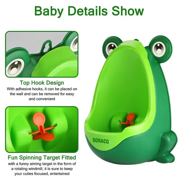 Soraco | Other | Frog Potty Training Urinal For Toddler Boys With Funny ...